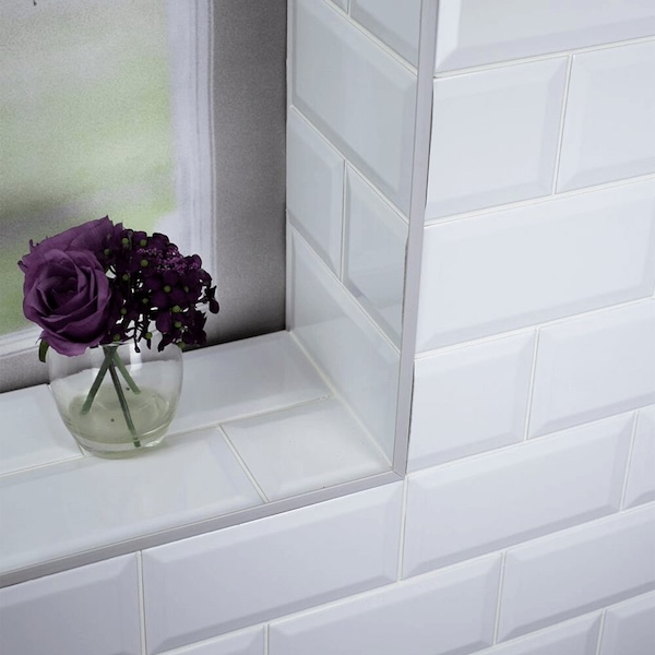 How To Install Plastic Tile | Plastic Tile Edge Trim | Premium Tile Trim