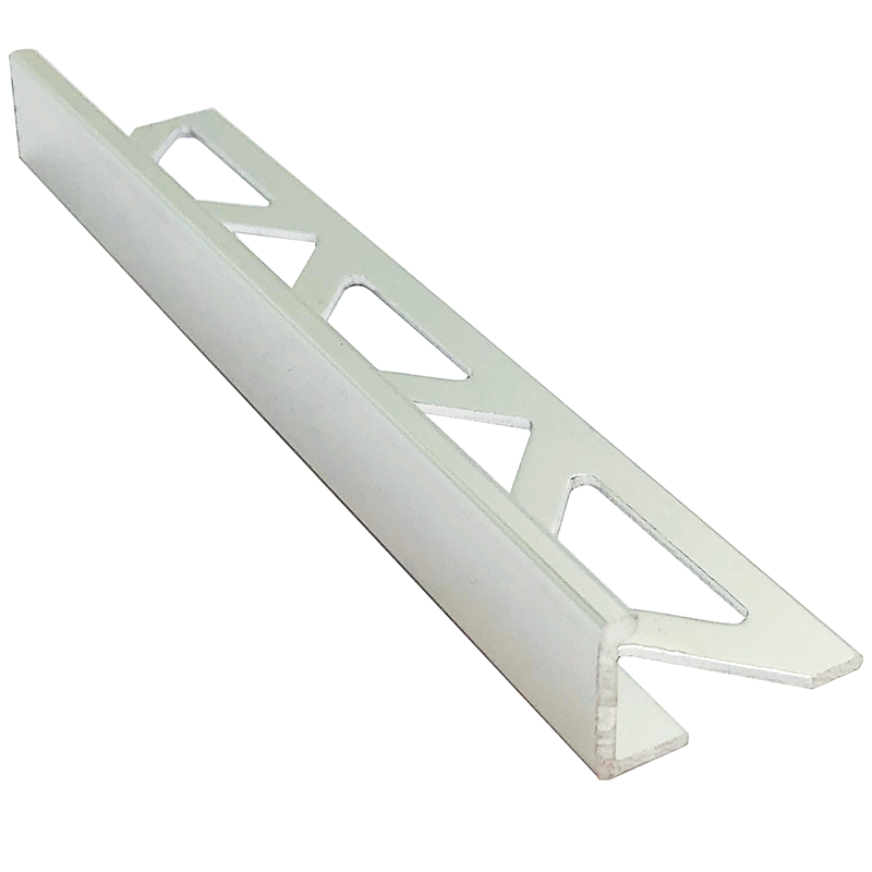 Genesis Tradeline Chrome Aluminium Straight Edge Tile Trim 2.5m ...