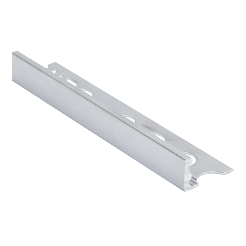 Genesis Chrome Plated Aluminium Straight Edge Tile Trim ESA 2.5m ...