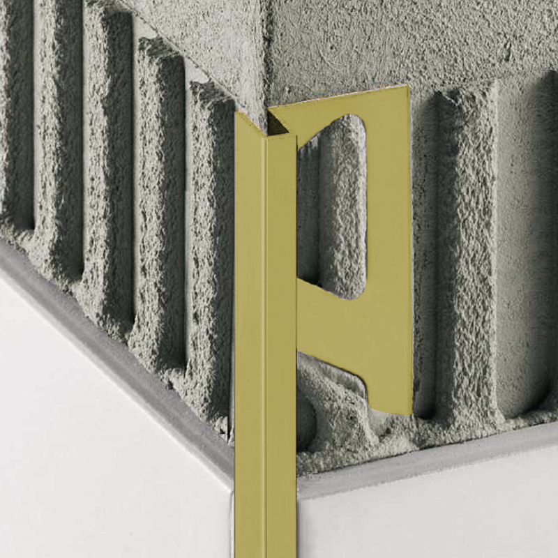 DECO-M Square Edge Solid Brass By Schluter | Buy Tile Trim Online ...