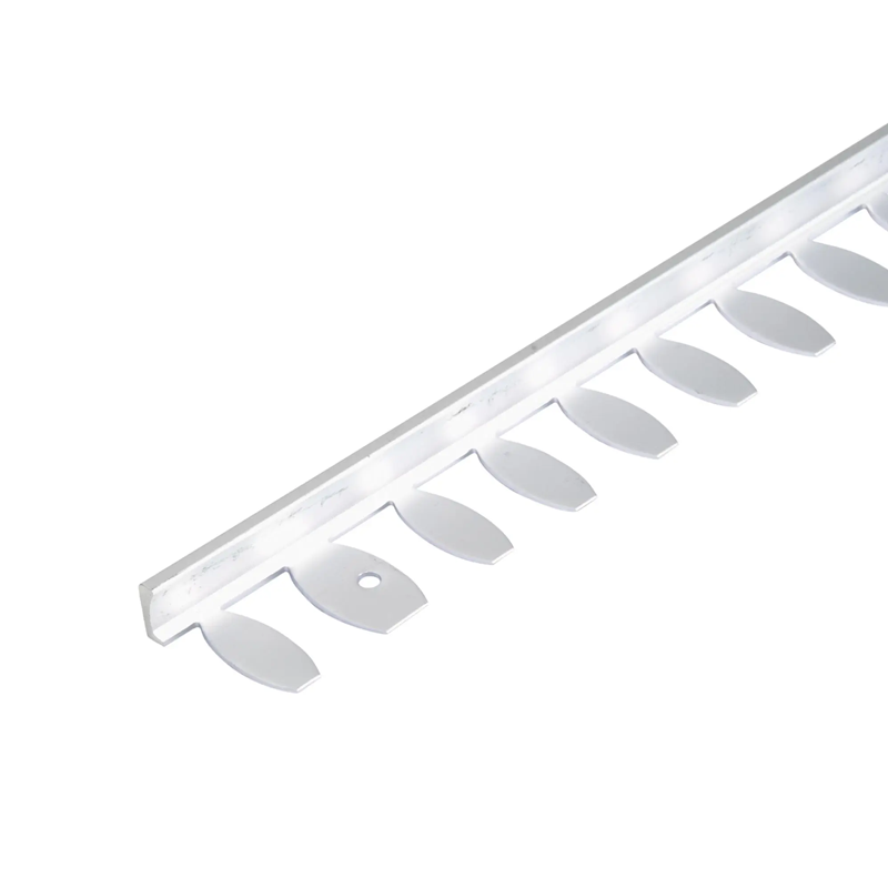 Dural DUROSOL Z-FLEX Bendable Straight Edge Anodised Aluminium Tile ...