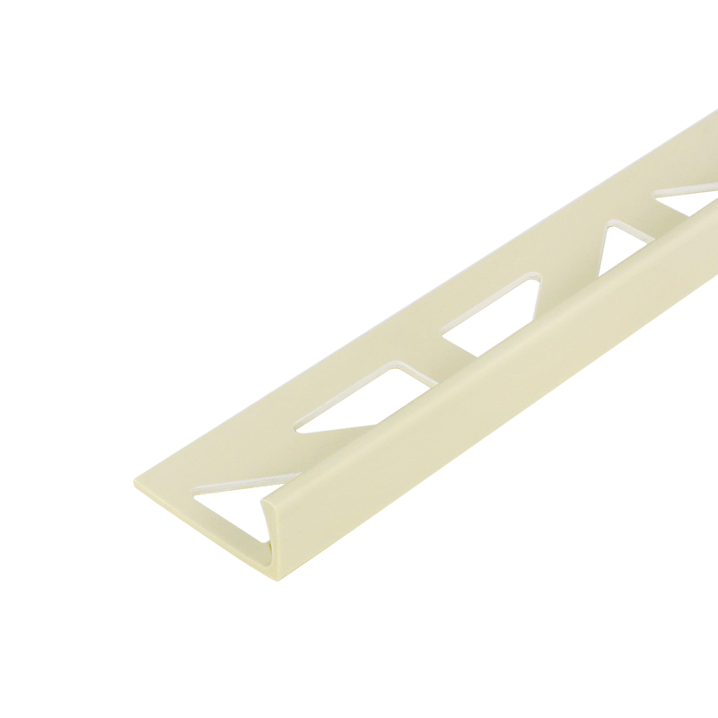 Dural PVC Straight Edge Tile Trim 2.5m Jasmine | Premium Tile Trim