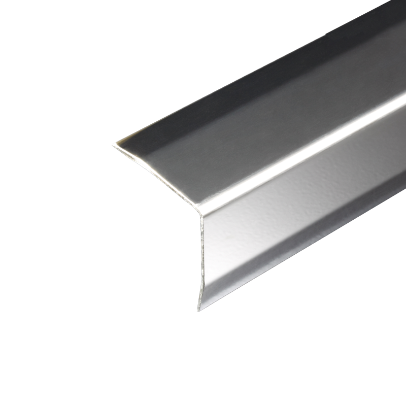 Genesis Polished Chrome Aluminium Edge Protector 20mm x 20mm 2.5m EAA ...