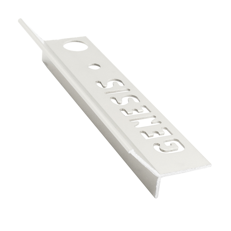 Genesis Polished Chrome Aluminium Angle Edge Tile Trim EAD 2.5m ...