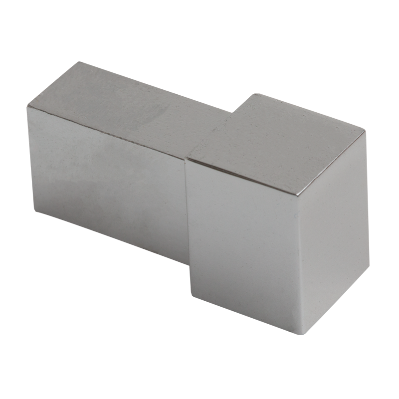Genesis Polished Chrome Square Edge Corners EDP (2 Pack) | Premium Tile ...