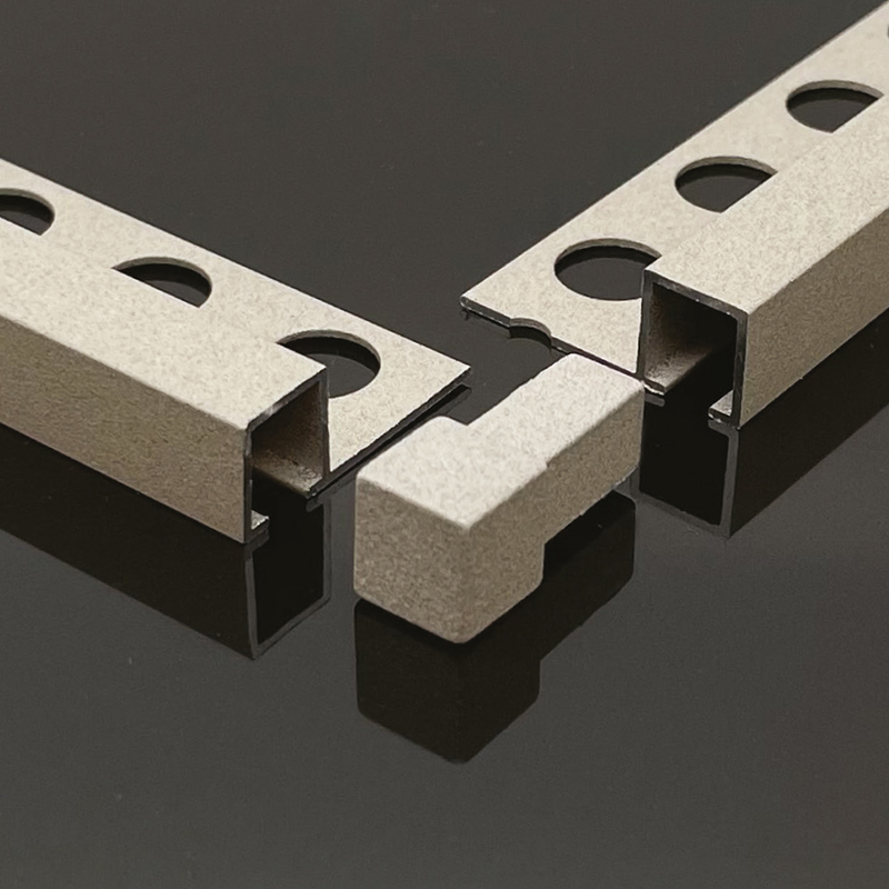 Genesis Bath Stone Square Edge Corners (2 Pack) EDP | Premium Tile Trim