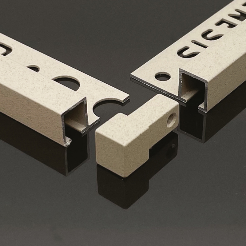 Genesis Sand Stone Square Edge Corners (2 Pack) EDP | Premium Tile Trim