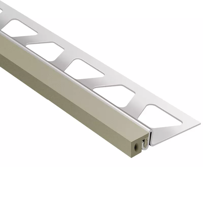 Schluter DILEX-EKSA Stainless Steel V2A Expansion Joint Grey Insert 2 ...
