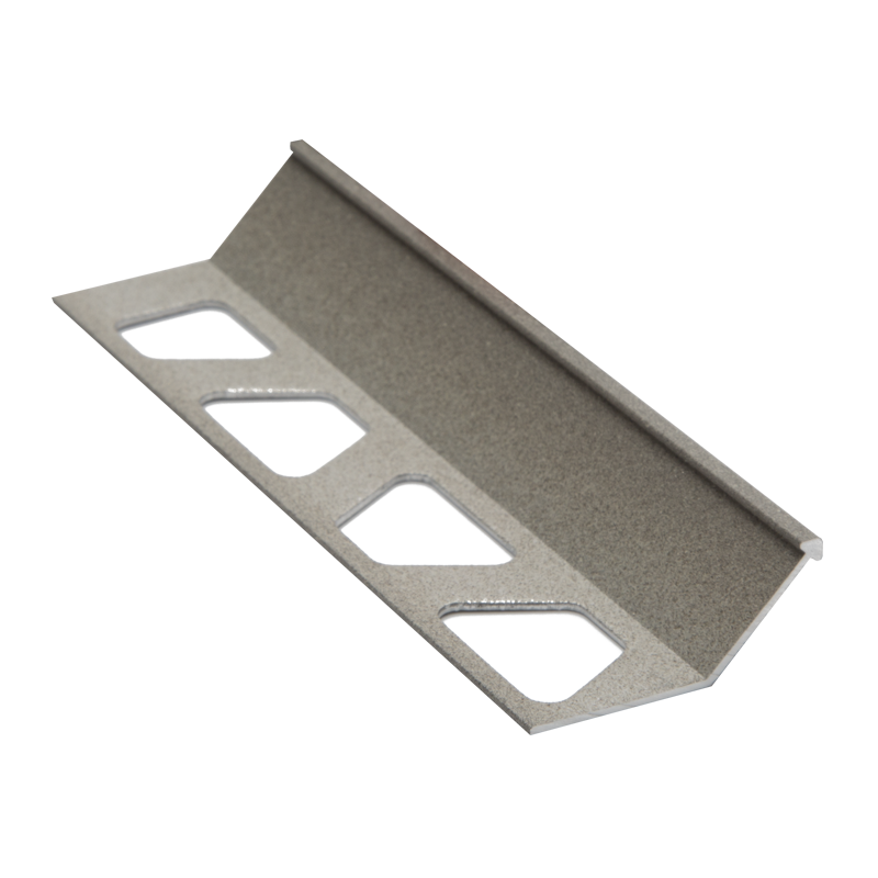 Schluter FINEC TRENDLINE-TSSG Textured Natural Stone Grey Aluminium ...