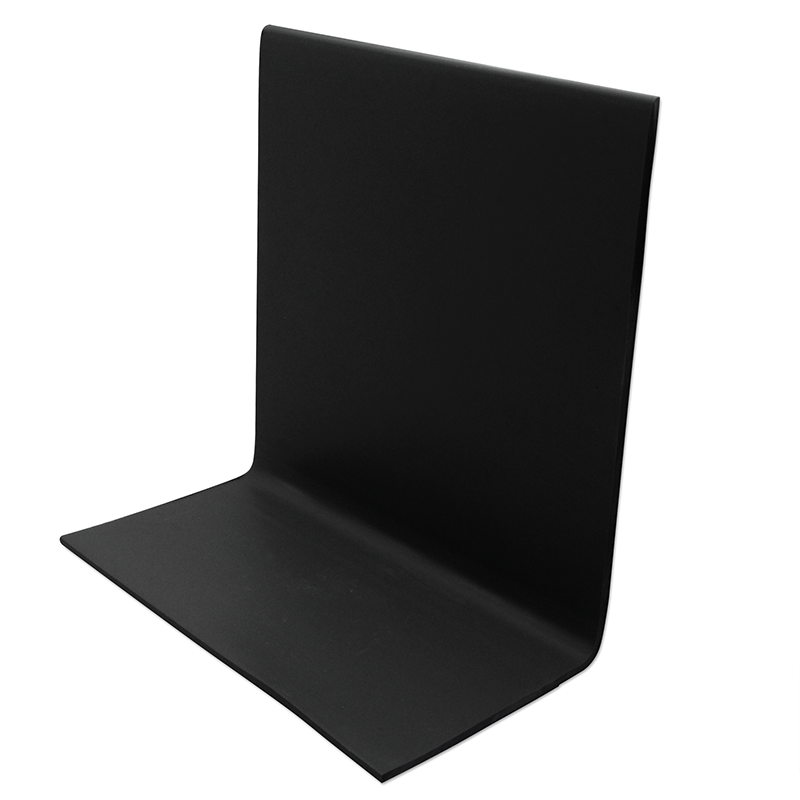 Black P.V.C Flexible Set In Skirting KSI by Genesis | Premium Tile Trim
