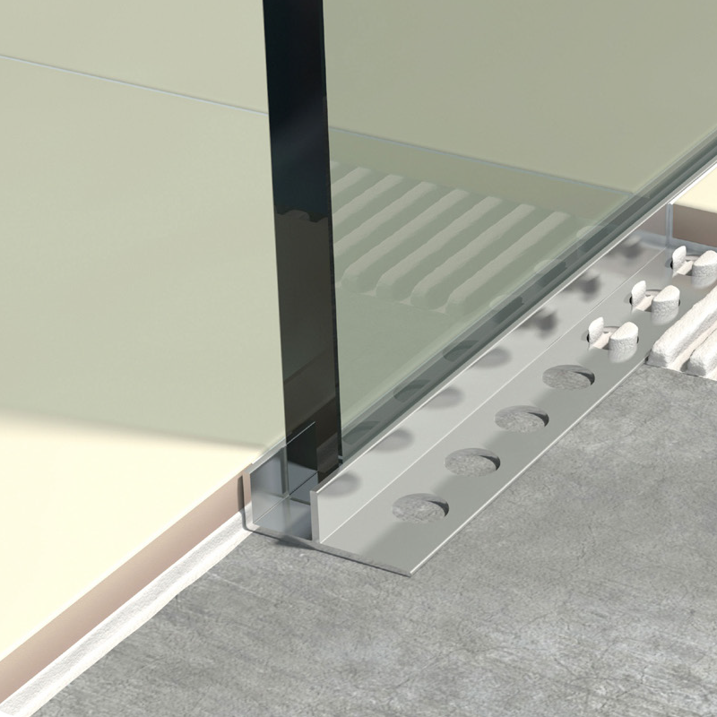 Genesis Bright Silver Glass Panel / Shadow Joint Profile LGA - 2.5m ...