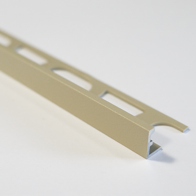 Mapei Color Aluminium Straight Edge Tile Trim 137 Caribbean 2.7m ...