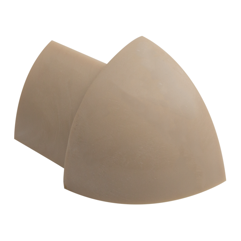 Genesis Plastic Round Edge Corner Buff (Single) | Premium Tile Trim