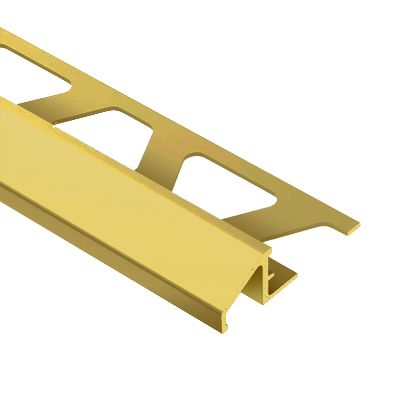 Schluter RENO-MU Flooring Transition Ramp Brass 2.5m | Premium Tile Trim