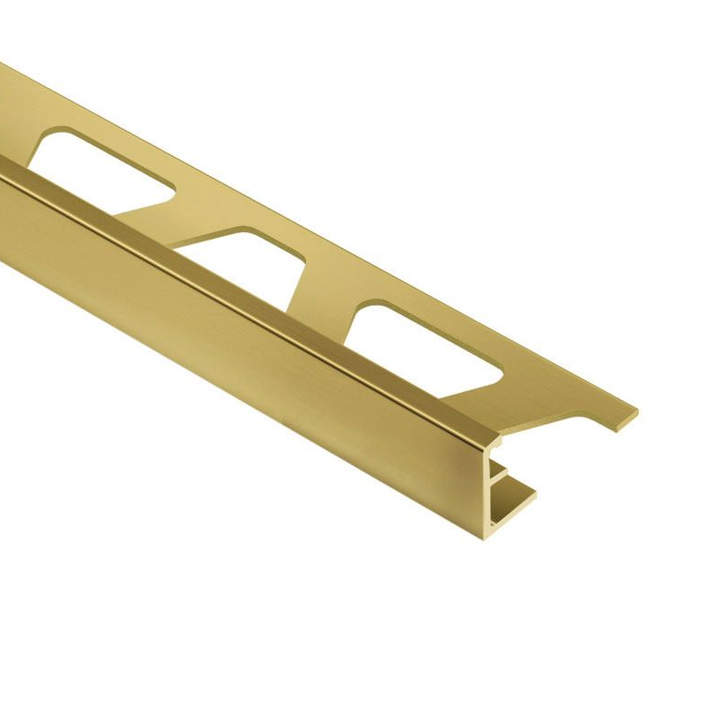 Schluter SCHIENE-M Straight Edge Solid Brass Tile Trim 2.5m | Premium ...