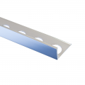PREMTOOL Contract Metal Square Edge Polished Silver Tile Trim 2.5m ...