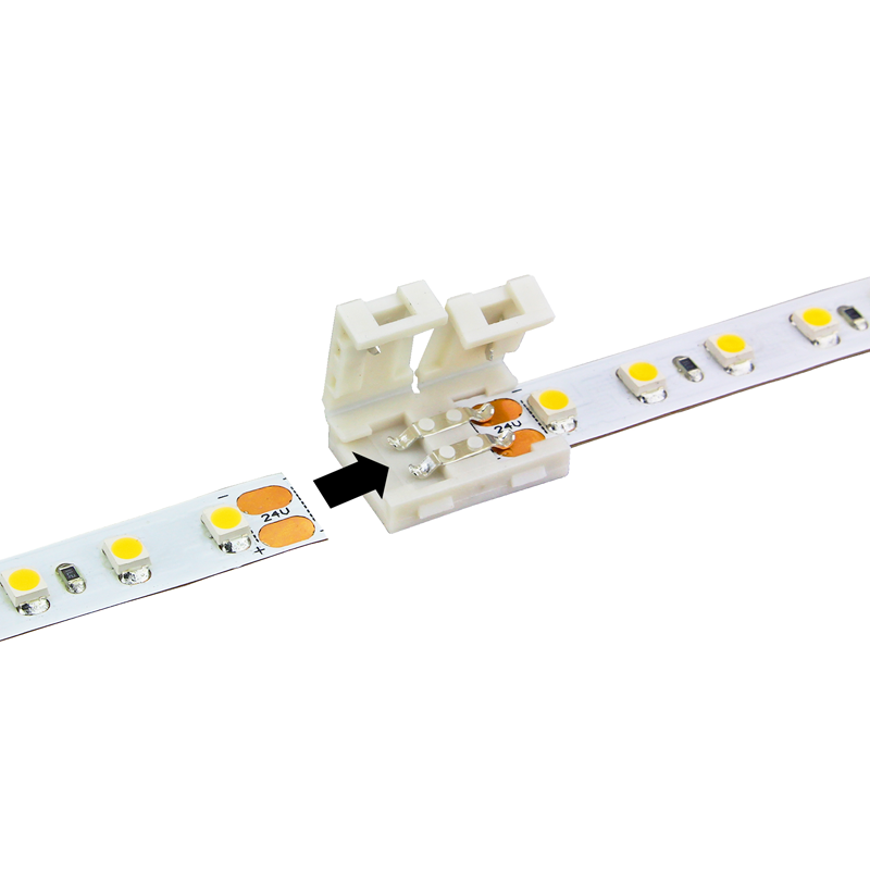 LED Strip Clip Connector by Dural | Premium Tile Trim