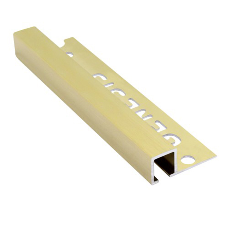 Genesis Natural Solid Brass Square Edge Trim 2.7m TDB (Choice Of Size ...