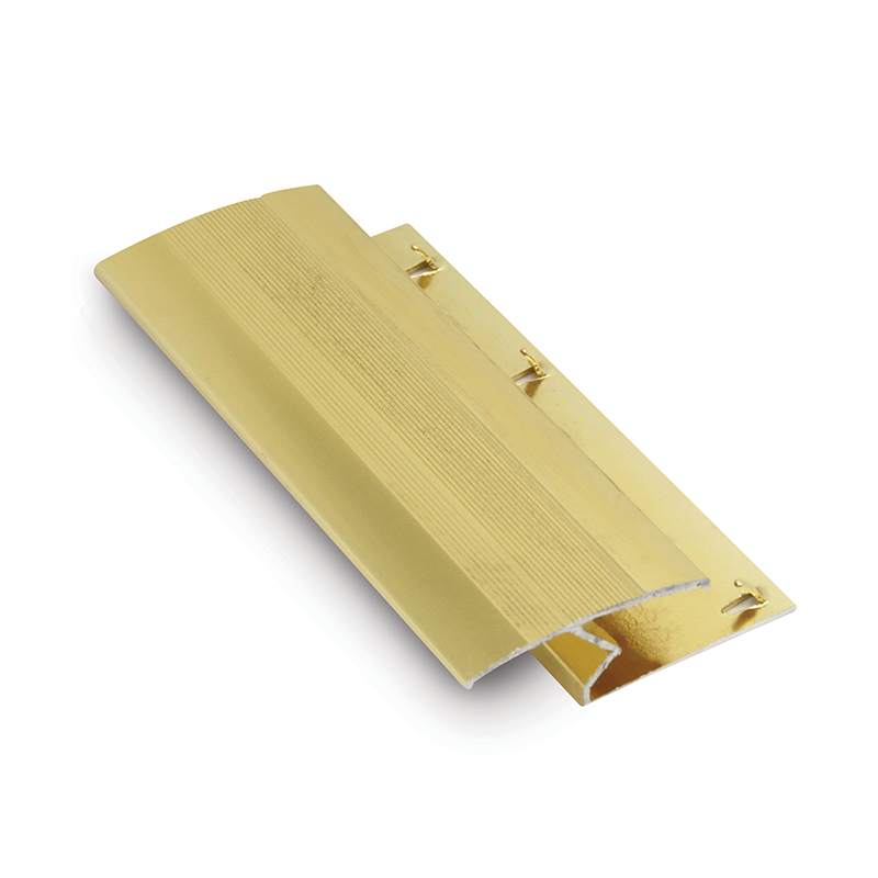 Genesis 9mm Polished Brass Aluminium Carpet To Tile Z Knock Down Bar ...