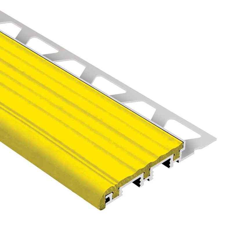 Schluter-TREP-B Yellow Wide Aluminium Support Profile 1m | Premium Tile ...
