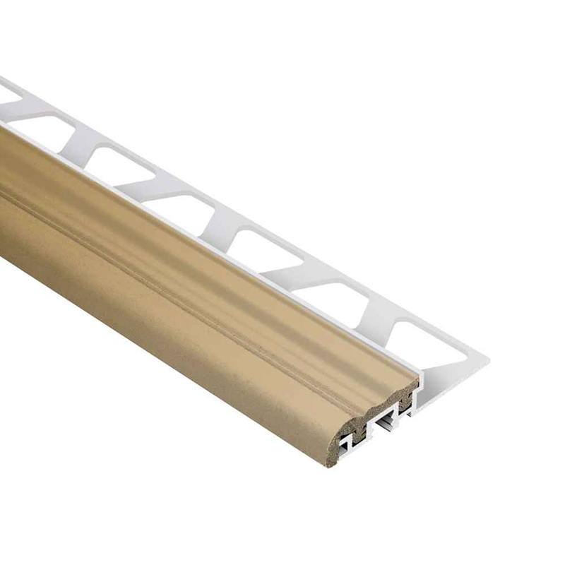 Schluter-TREP-S Light Beige Narrow Aluminium Support Profile 1m ...