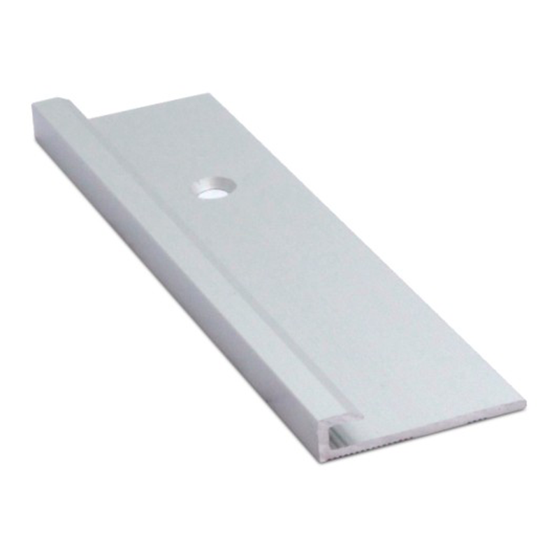 Genesis LVT 3mm Aluminium End Profile 2.7m | Premium Tile Trim